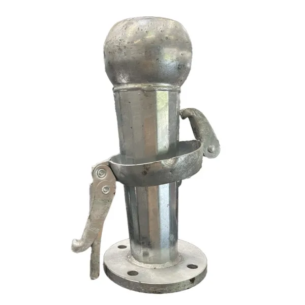 Raccord d'aspiration type ROTO mâle 120 x bride DN65 avec piquage ...